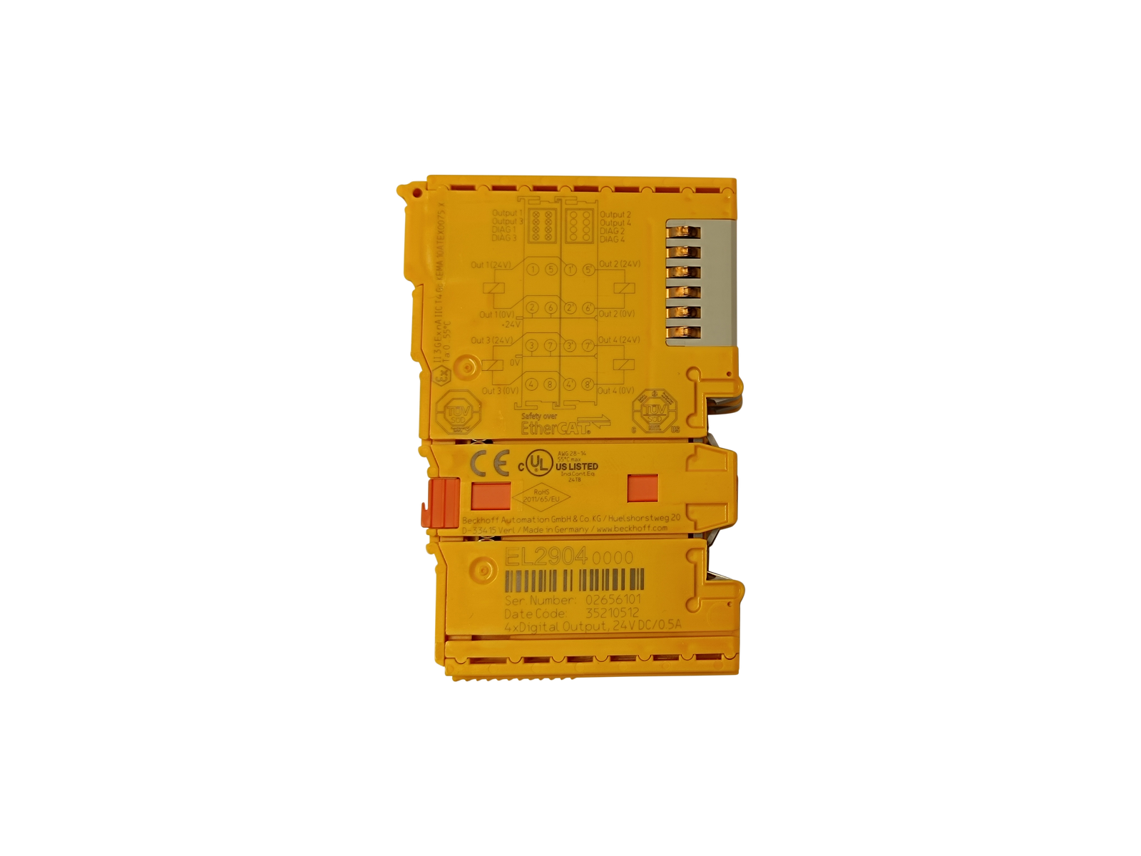 Beckhoff EL2904 TWINSafe 4-Channel Digital Output | eBay