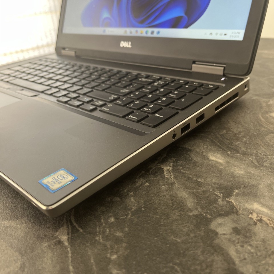 Dell Precision 7540 Intel i5-9400H 2.50GHz 16Gb Ram 512Gb NVME NVIDIA ...