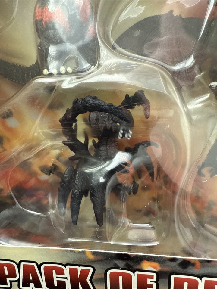 Bandai Godzilla Pack of Destruction NEW Sealed In Box 2003 10 Mini ...