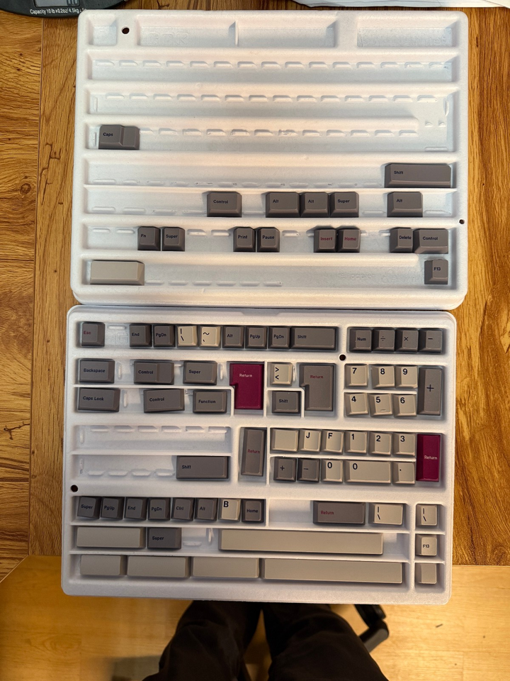 Wobkey Rainy75 - Pro - Red Velvet W/ GMK DMG R3 keycaps | eBay