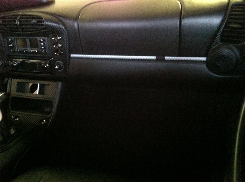 Carbon Fiber Finish Dash Cover Kit '97-'02 : fits Porsche Boxster 986 ...