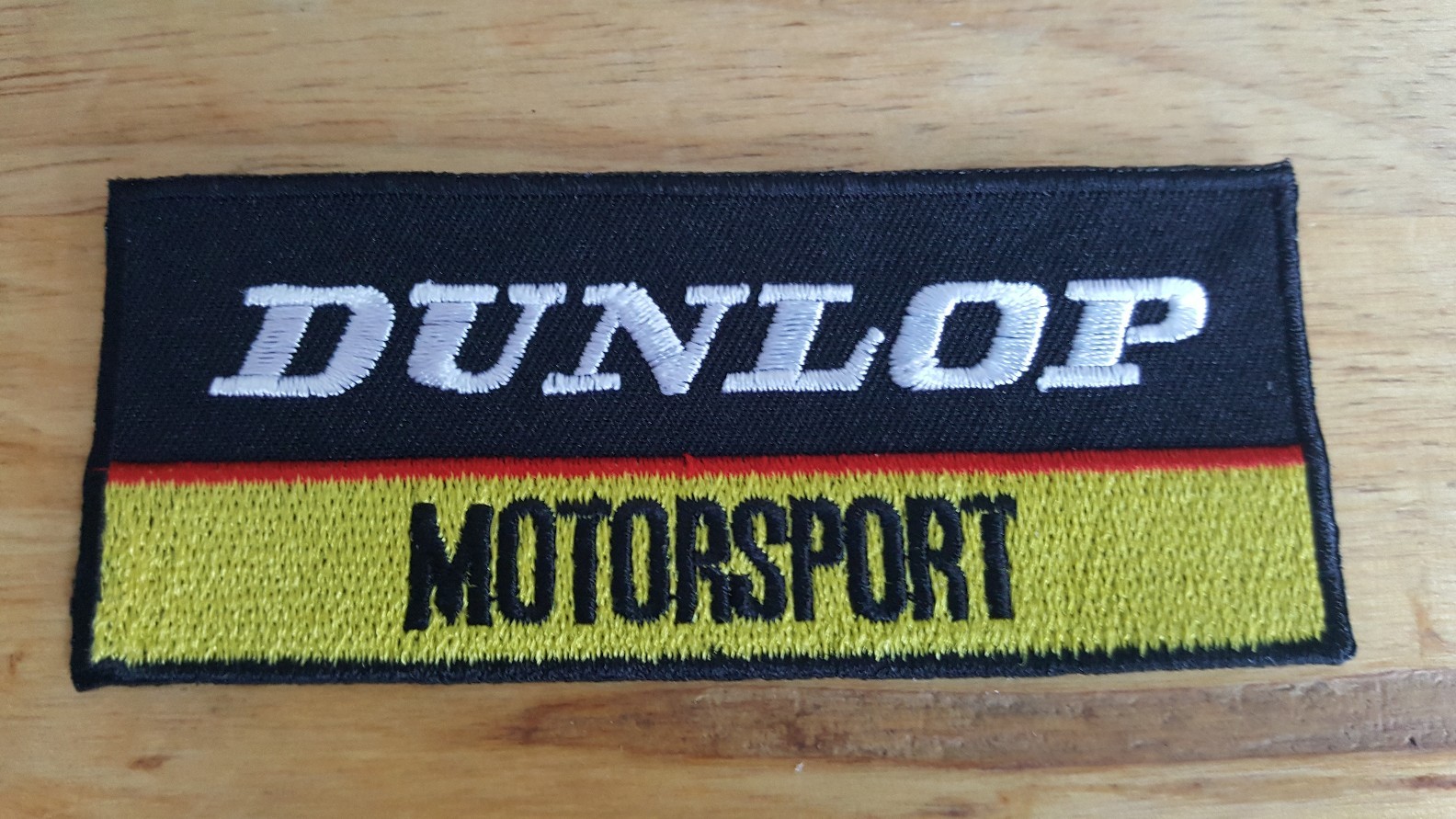 Dunlop Motorsport Sew / Iron On Patch Motorsports Motor Racing Oils ...
