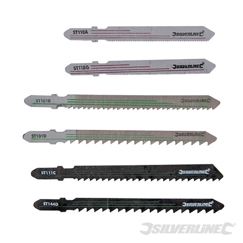 Seghetto Lama Set 30pce Legno/Metallo Taglio Seghetto Lame Silverline ...