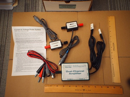 Vernier Current Voltage Probe System CV-BTA Home Or School Project ...