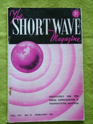 THE SHORT WAVE MAGAZINE / FEB 1951 / CRYSTAL CONTROLLED VHF CONVERTER ...