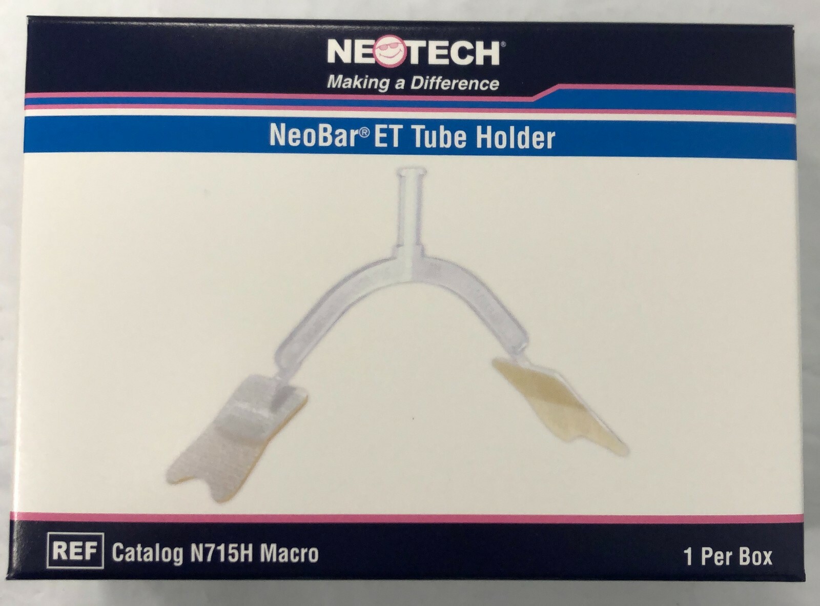 *5-Packs* Neotech NeoBar Endotracheal Tube Holder Size-Macro Clear ...