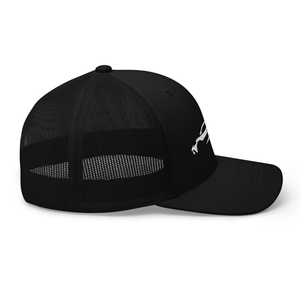 2023 vette C8 Outline 8th Gen Mid Engine Vette Gift Trucker Cap Snap ...