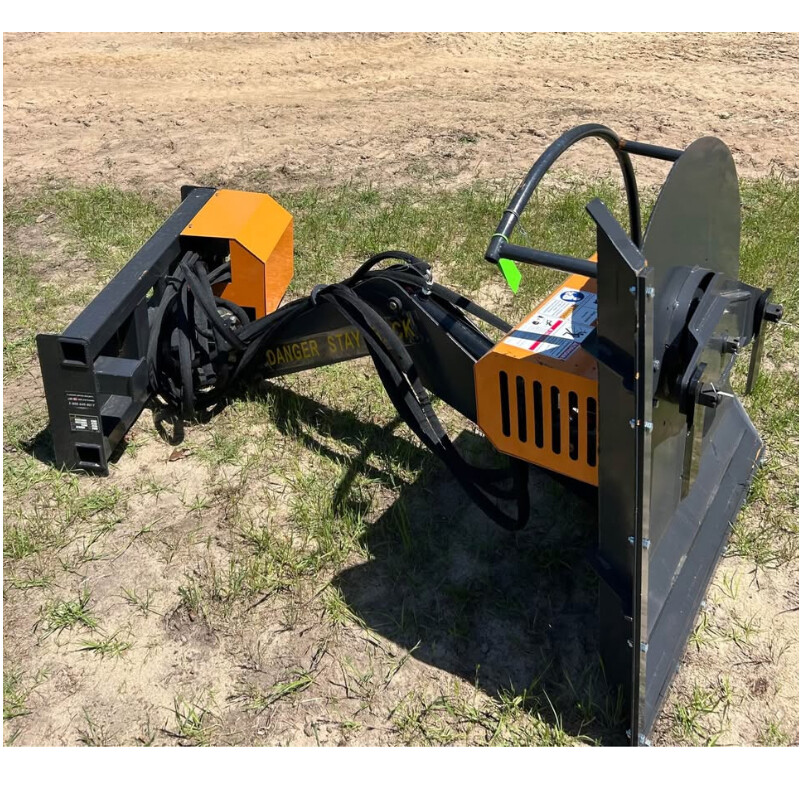 Articulating Brush Cutter Boom Mower Wolfequip Side Cutting Attachment ...