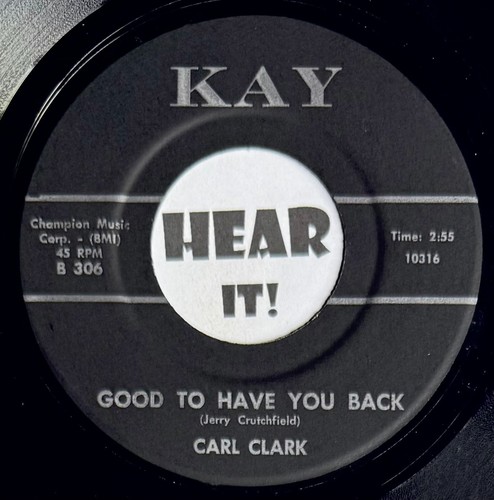 Rare IL Rite Rockabilly Country Bop 45 CARL CLARK Woman of The Year KAY ...