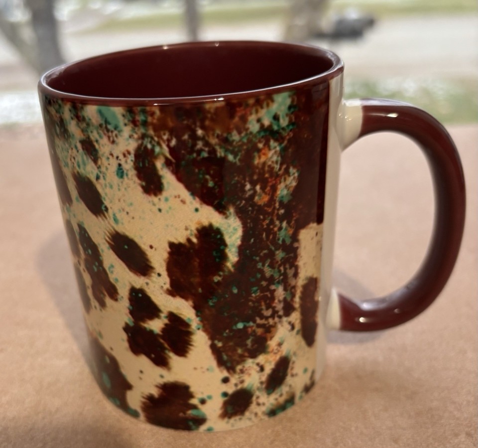 New Coffee Mug Animal Print Rust 10Oz Sympathy Sickness Healing Prayer ...