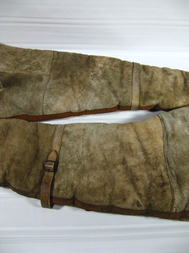 Rare 1918 Original WWI British Royal Flying Corps FUG Boots WOW! | eBay