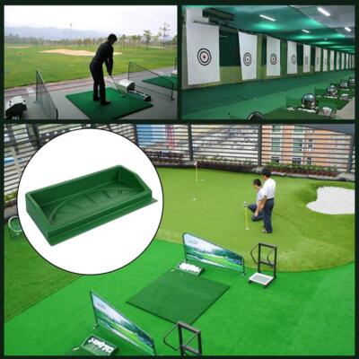 Driving Range Golf Ball Tray Outdoor Putting Mat Practive | eBay UK