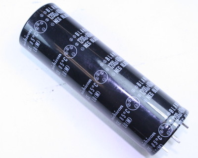 Lot of 5 NICHICON 1200uF 400V Aluminum Electrolytic Snap In ...
