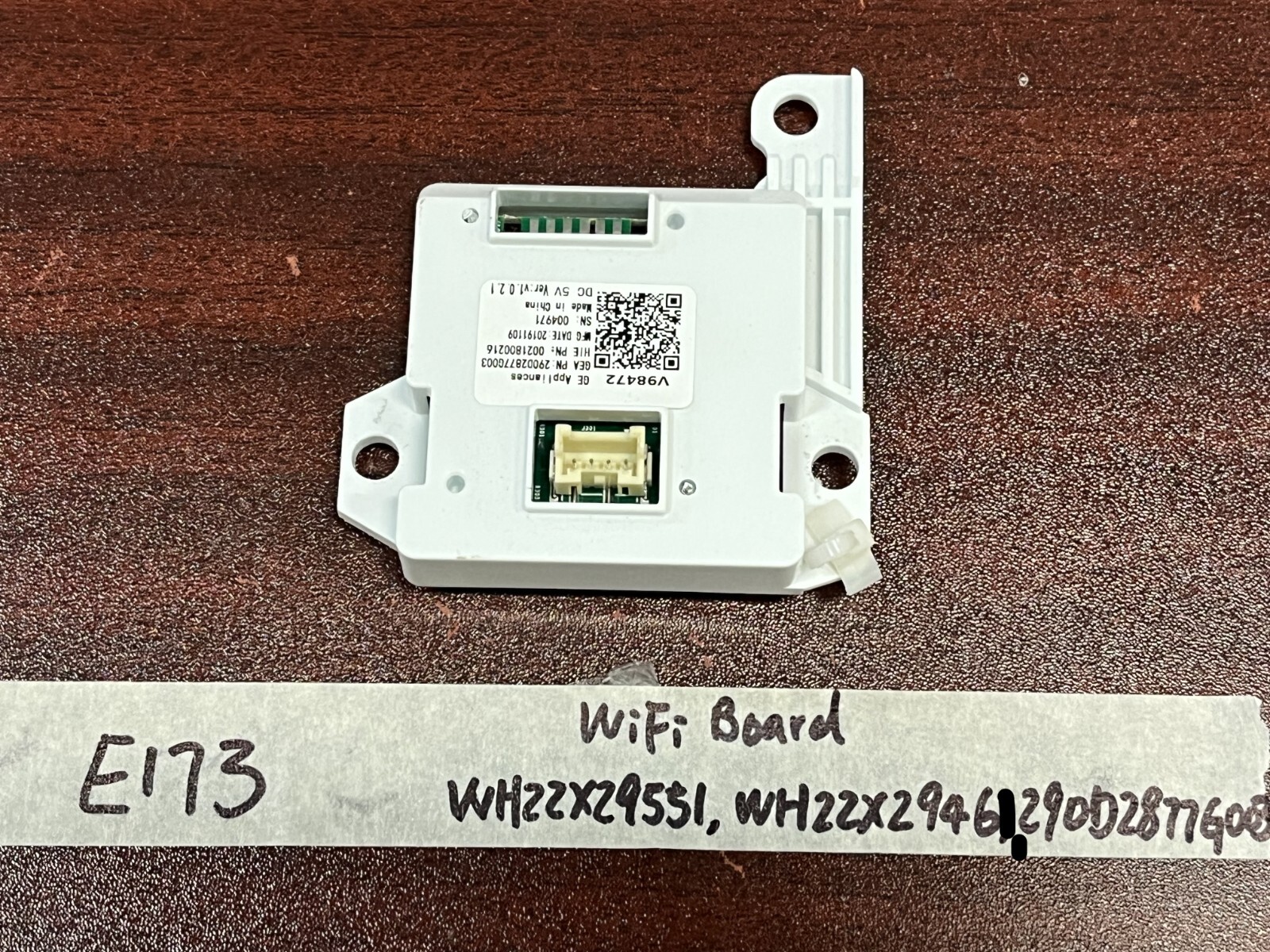 Wifi Control Board WH22X29551, WH22X29461 for GE GFW650SPN0SN Washer ...