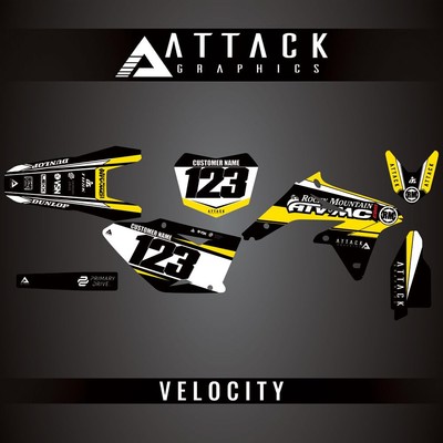 Attack Graphics Custom Velocity Complete Bike Graphics Kit For Suzuki ...