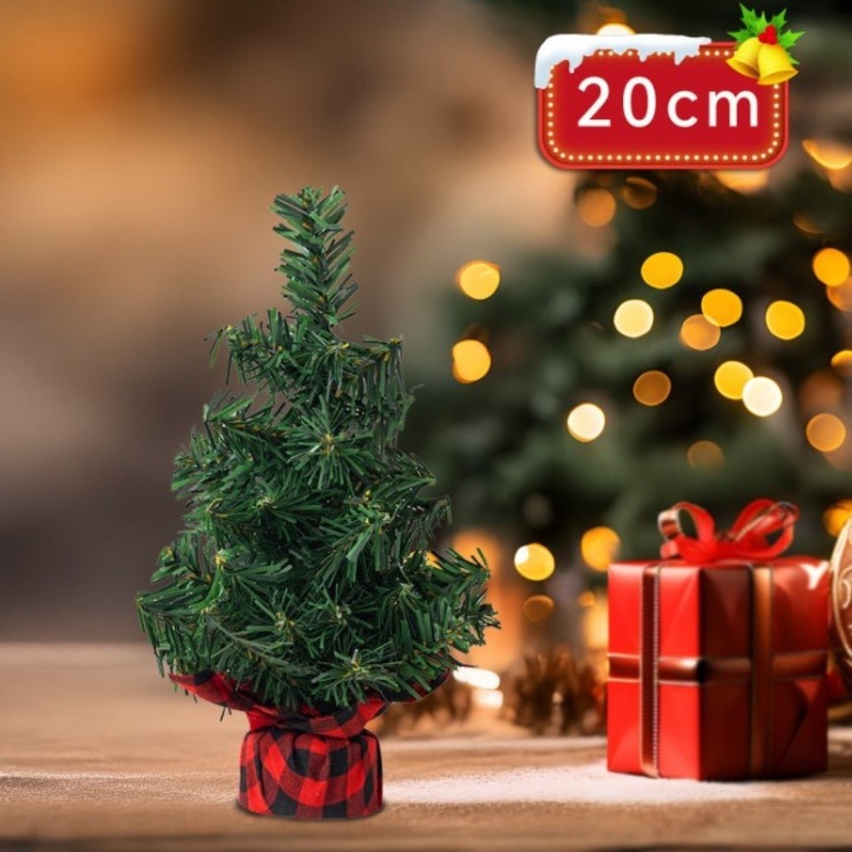 Holiday Checkered Christmas Tree in 20cm 30cm and 40cm for Decorative ...
