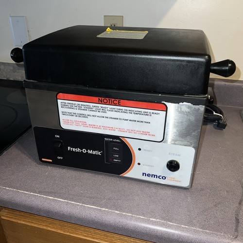 Nemco - 6625B - Fresh-O-Matic 120V Countertop Steamer | eBay