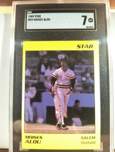 1989 Star #93 Moises Alou SGC 7, 1st Round Draft Pick | eBay