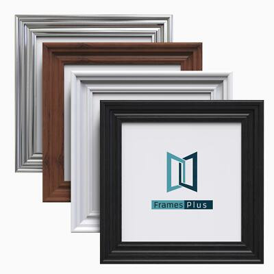 Photo Picture Square Frame Wide Swept Molding Large small all sizes ...