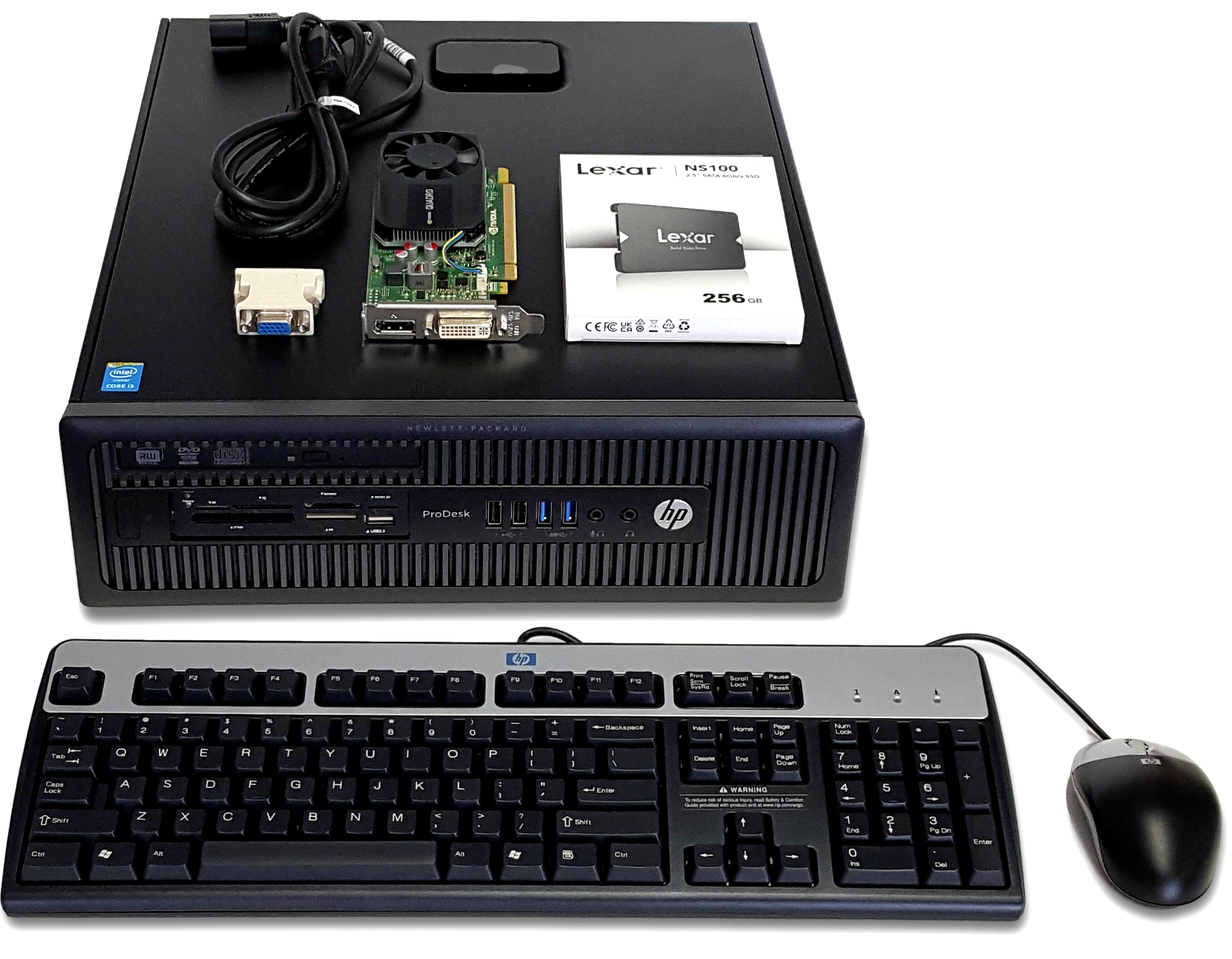 New HP Windows XP Retro Gaming PC - GeForce GTX745, 4GB Ram, i3-4330 ...