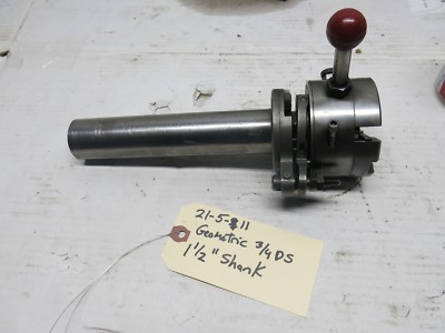 Geometric 3/4 DS Threading Die Head with 1 1/2" Shank | eBay