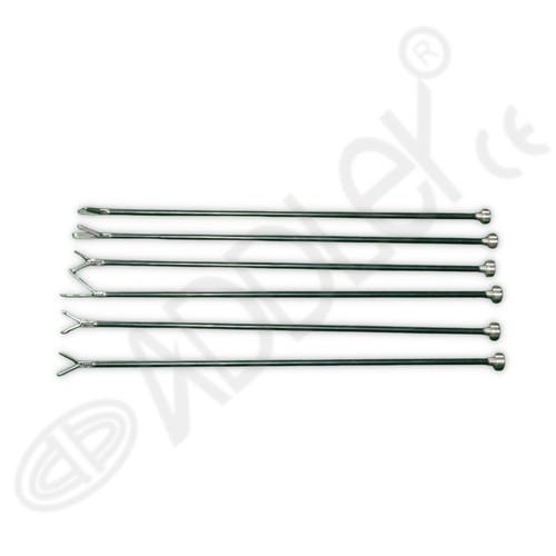 LAPAROSCOPY GRASPER SET ONLY INSERTS 6 PCS AUTOCLAVABLE ADDLER ISO CERT ...