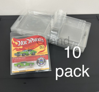 10 Protector Cover Display Cases For Hot Wheels Vintage Redline ...