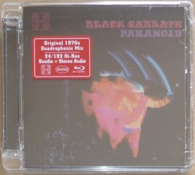 Black Sabbath - Paranoid 4.0 Quadio Blu-Ray audio. | eBay UK