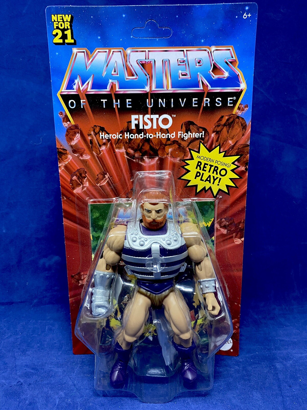 MOTU Fisto Masters Of The Universe Origins Wave 5 NEW 2021 Retro Mattel ...