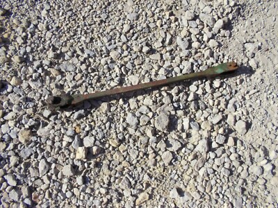 Oliver Super 77 Diesel Tractor 77D left L brake pedal linkage control ...