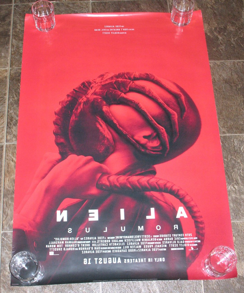 Alien Romulus Original Movie Theater Poster 48" x 70" DS | eBay
