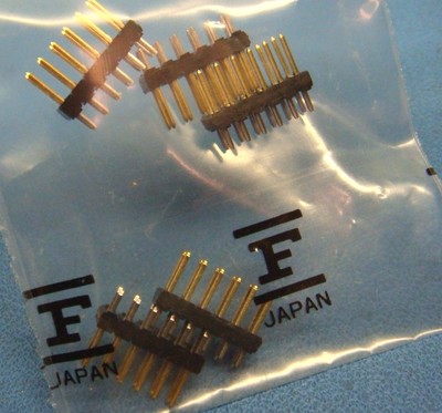 (10) FCN-724P012-AU/W FUJITSU 12 PIN STRAIGHT BLOCK HEADER CONNECTOR ...
