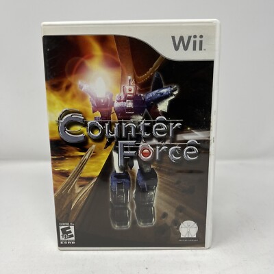 Counter Force Nintendo Wii Game Complete With Manual Tested ...