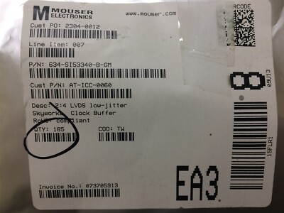 Si53340-B-GM SILICON LAB IC CLK BUFFER 2:4 1.25GHZ 16QFN SMD ROHS 6 ...