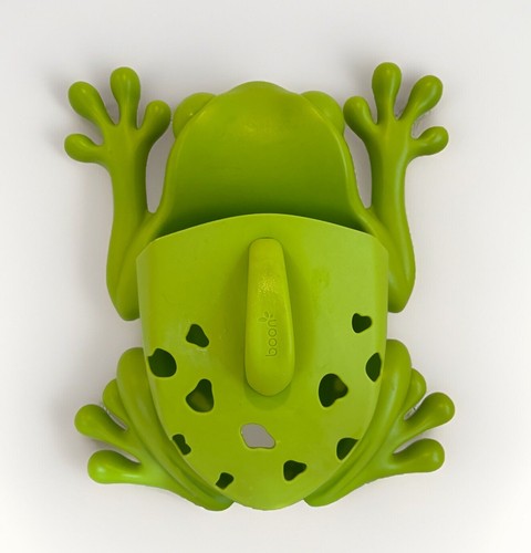 Boon Frog Pod Bath Tub Caddy Storage Pool Water Green Tree Frog Bath ...