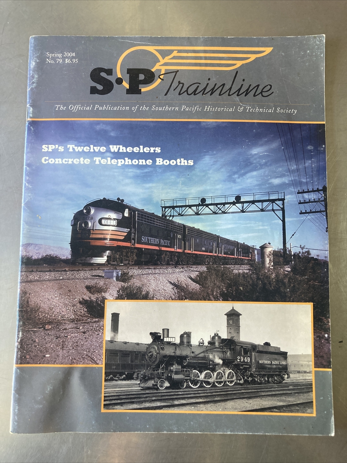 Southern Pacific SP TRAINLINE Magazine - Spring 2004 | eBay