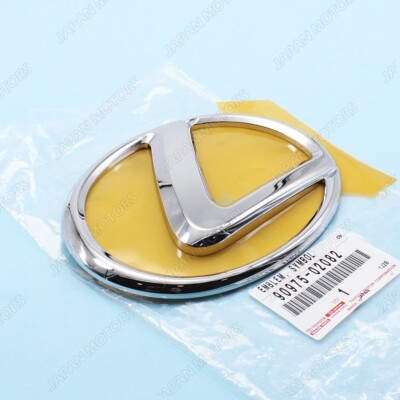 Genuine OEM Toyota Lexus Front Grille Radiator Chrome Emblem Badge ...