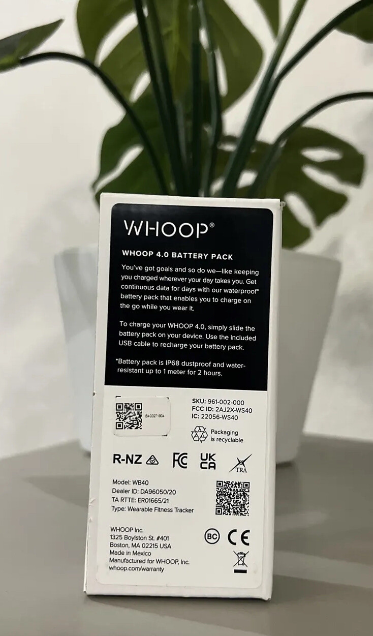 NEW WHOOP 4.0 Battery Pack- WB40