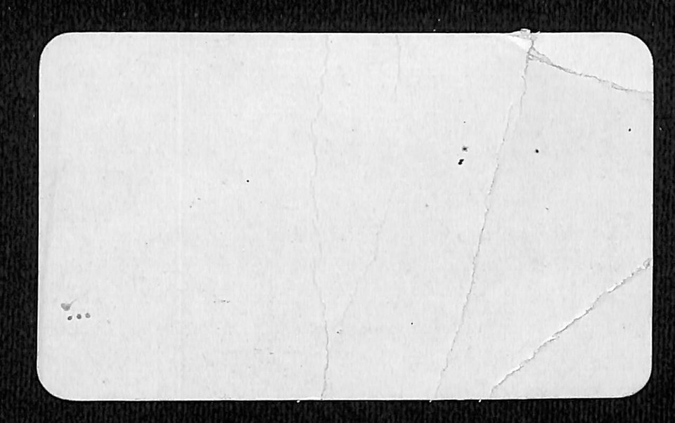 The Club Cafe Sheridan, MT Business Punch Card Paul A. Pomrenke ...