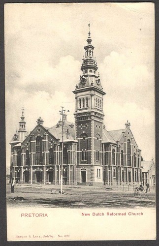 South Africa PRETORIA vintage postcard New Dutch Reformed Church | eBay