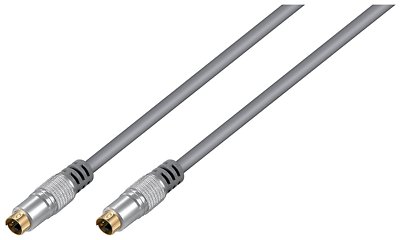 5m S-Video Kabel Home Theater SVIDEO S-VHS Anschlusskabel 4 polig TV ...