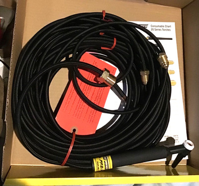 New 20-25R TIG TORCH KIT “PROFAX TIG MASTER" WATER-COOLED 250AMP 25 ...