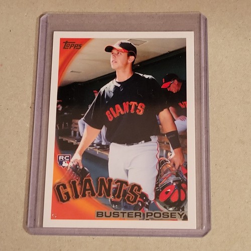 2010 Topps Buster Posey Rookie RC Giants | eBay UK