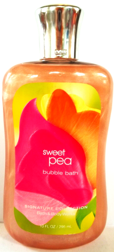 Bath Body Works SWEET PEA Bubble Bath, 10oz/295 mL, NEW x 4 | eBay