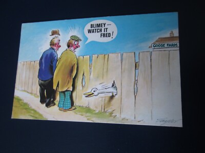 Bamforth Comic Postcard "Blimey - Watch it Fred!" No 630 Taylor ...