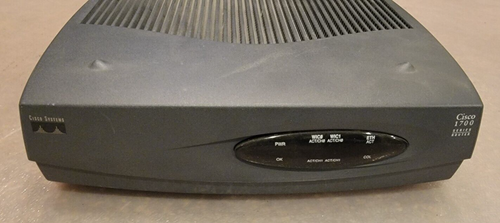 Cisco Series 1700 Modular Access Router WITH Power Cord | eBay