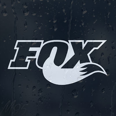 Fox Car Decal Vinyl Sticker For Window Bumper Panel | eBay UK