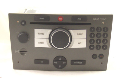 Opel CD50 CD-Radio / Telefon für Astra H und Zafira B NEU | eBay.de