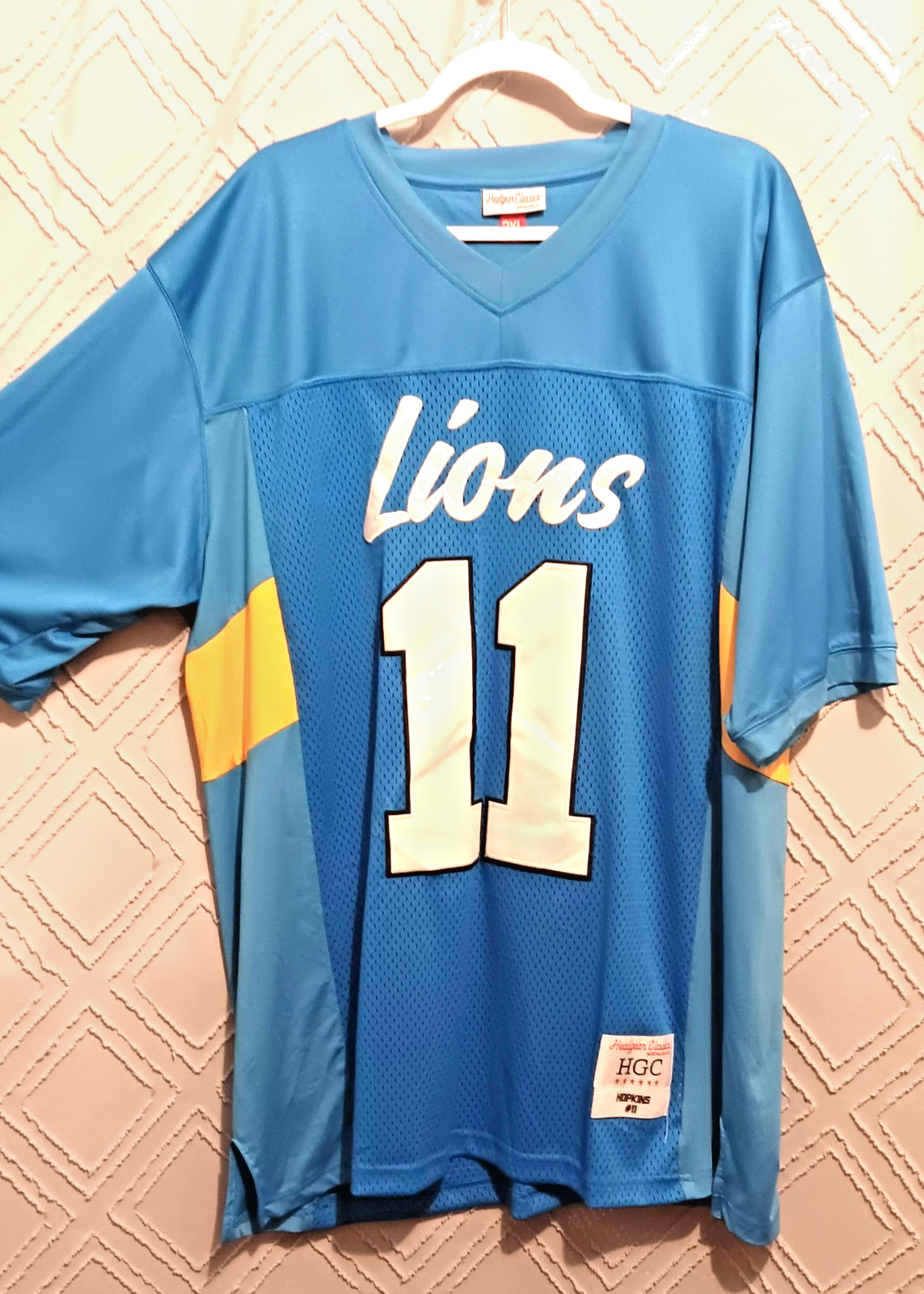 Headgear Classics Nostalgia DeAndre Hopkins Jersey Men’s 3XL Baby Blue ...