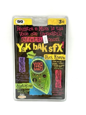 YAK BAK SFX RIDIMMI REGISTRA VOCE EFFETTI SONORI HAUNTED GIG 1997 YES ...